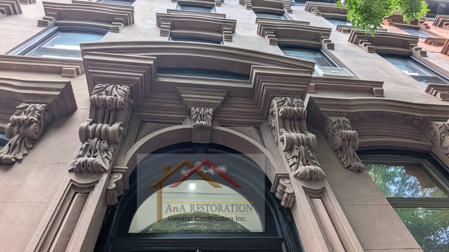 Brownstone Facade Restoration - A&A Restoration